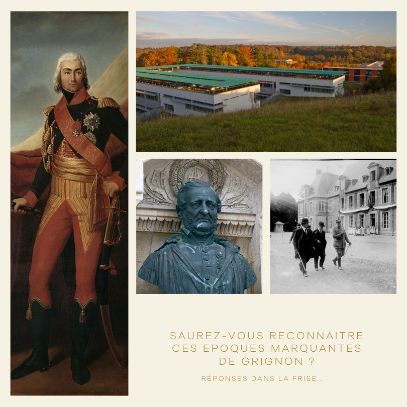 Grignon Campus : frise chronologique & histoire domaine Grignon